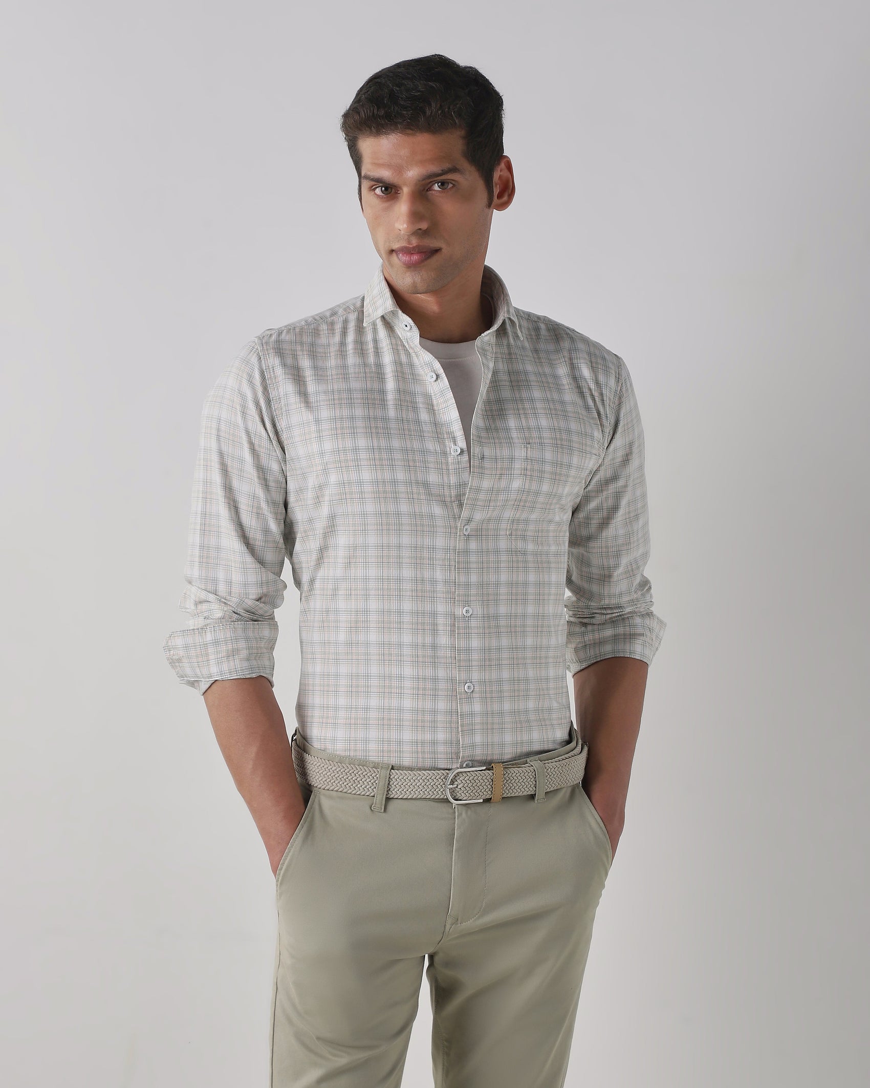 Pista 100% Cotton Regular Fit Shirt